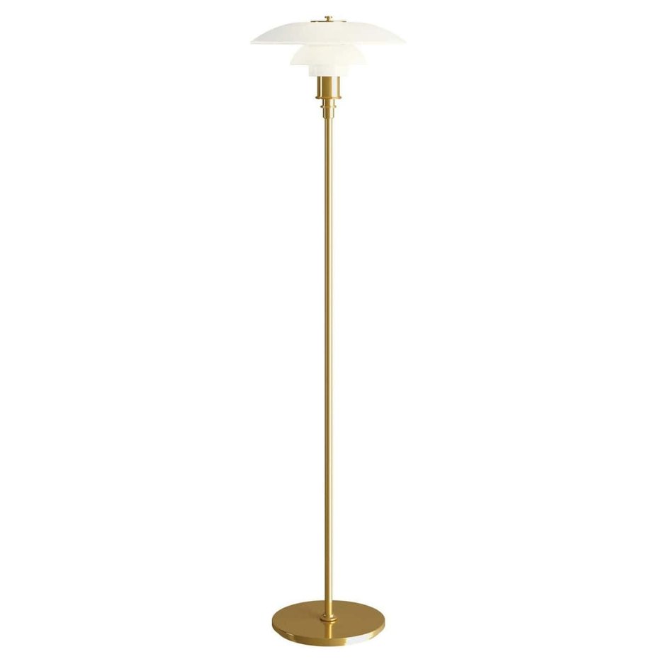 Louis Poulsen PH 3½-2½ staande lamp messing - 5744611255 - Living and ...