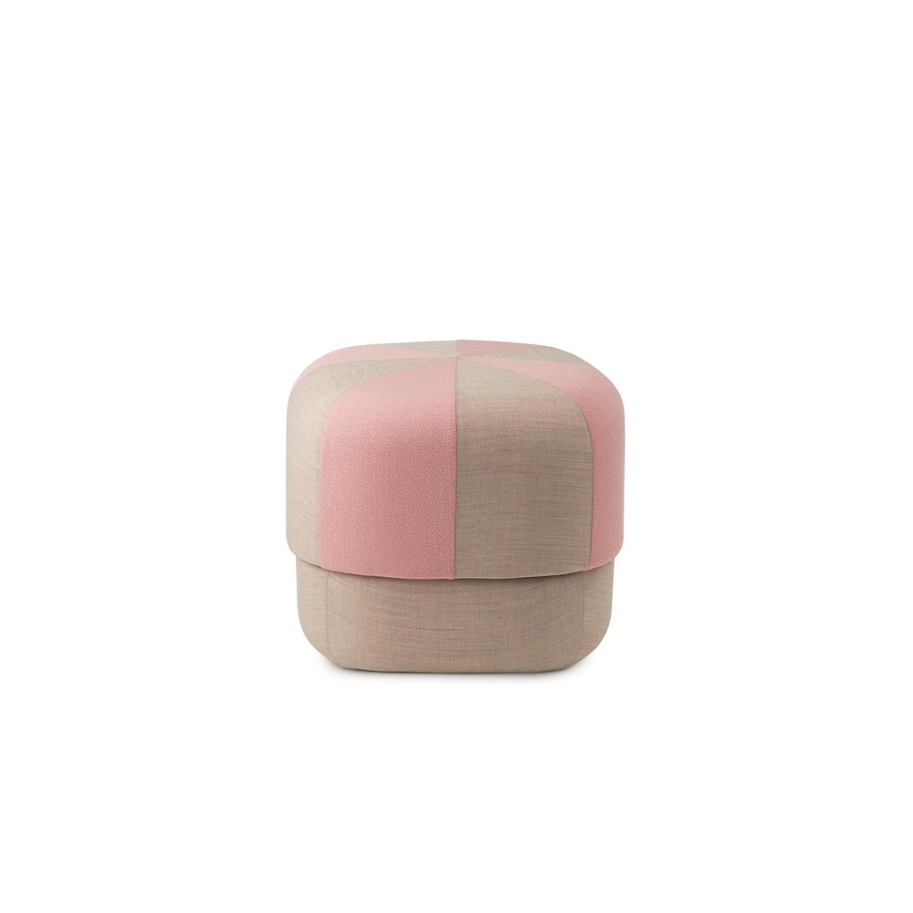 Normann Copenhagen Circus poef duo small roze - 605813 - Living and Company