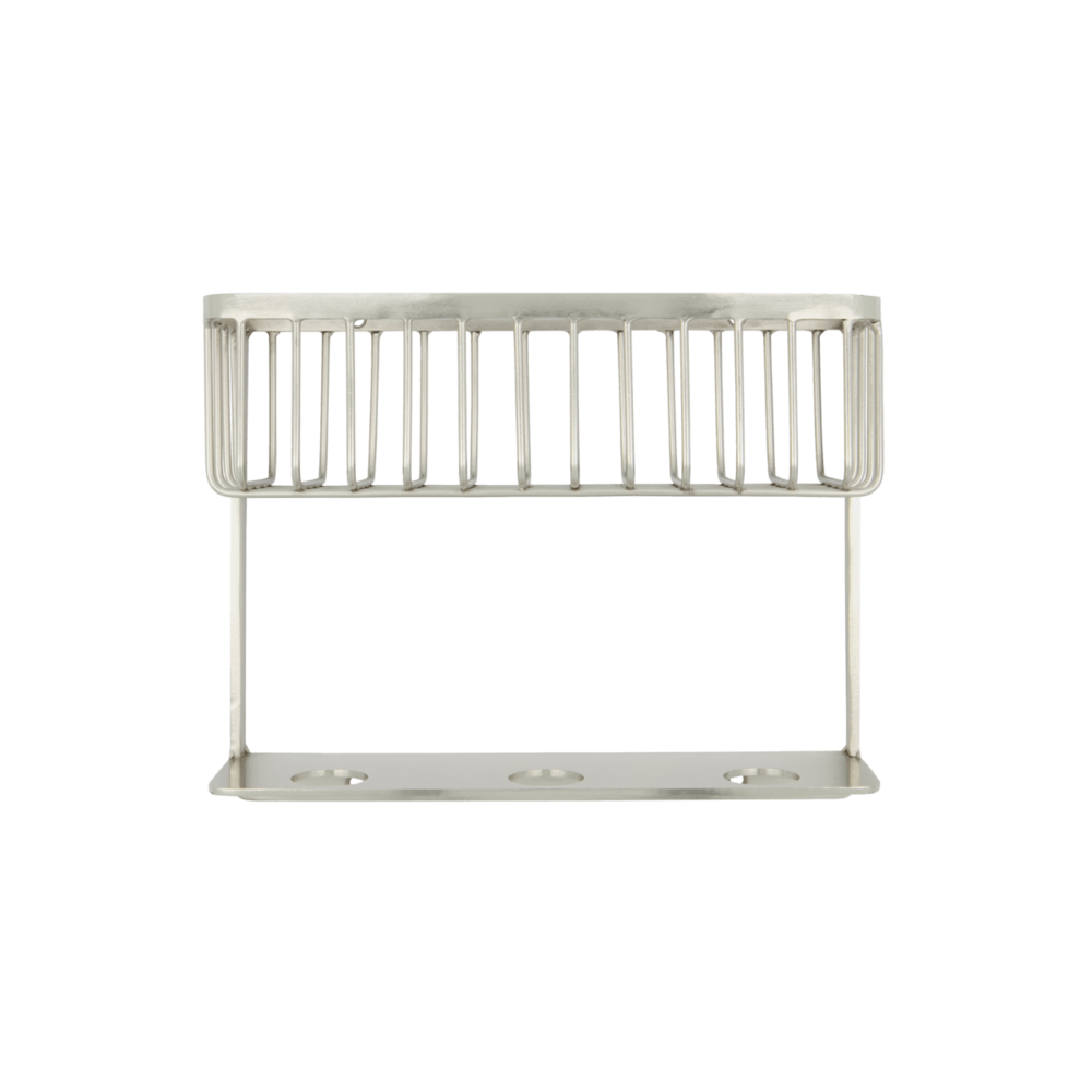 House Doctor Bath wall rack silver - LIVING AND CO.