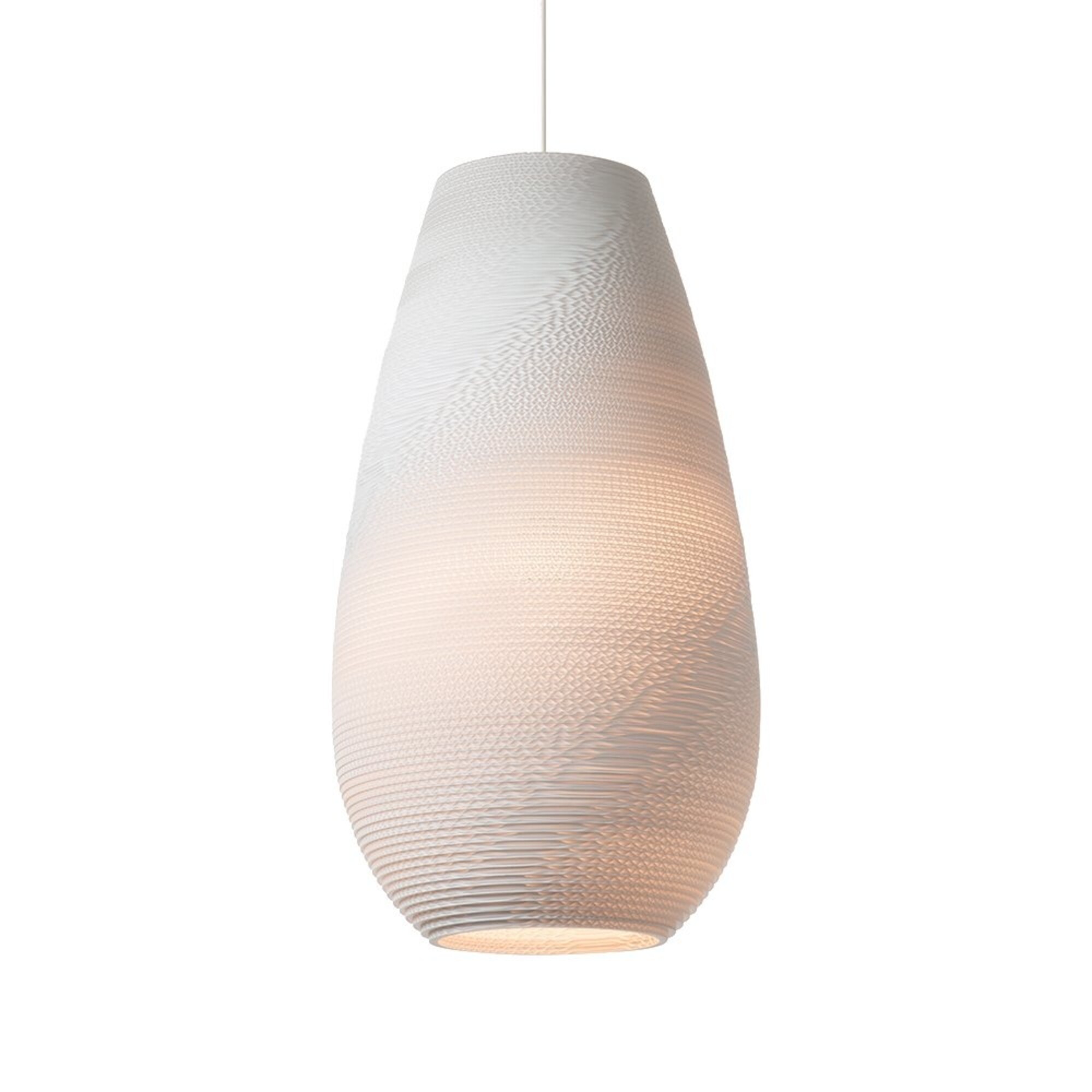 Graypants Drop26 hanging lamp white - LIVING AND CO.
