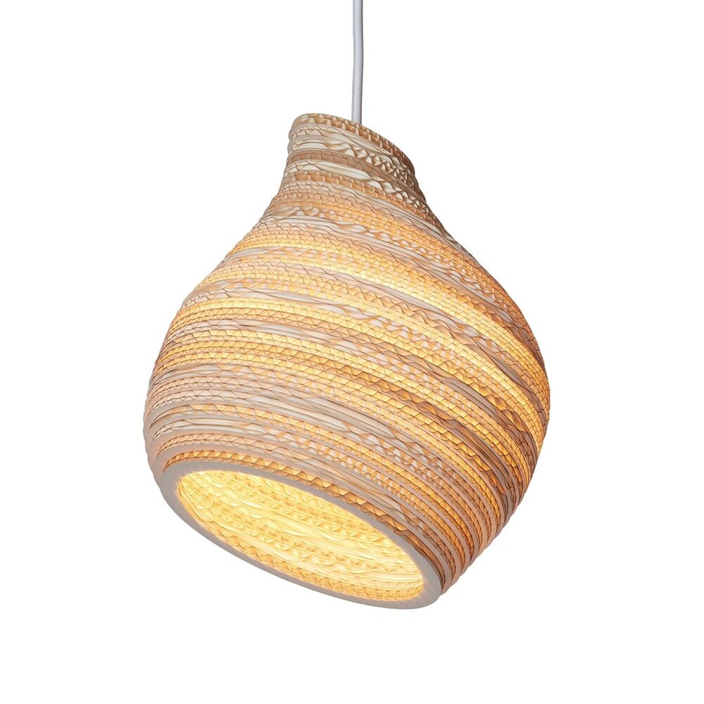 Graypants Hive9 hanging lamp blonde - LIVING AND CO.