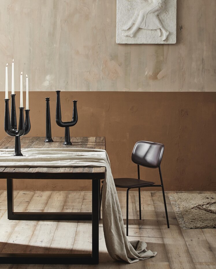 Nordal Esa chair brown - LIVING AND CO.