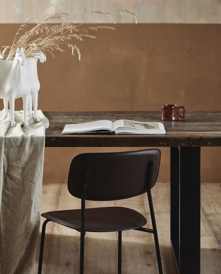 Nordal Esa chair brown - LIVING AND CO.