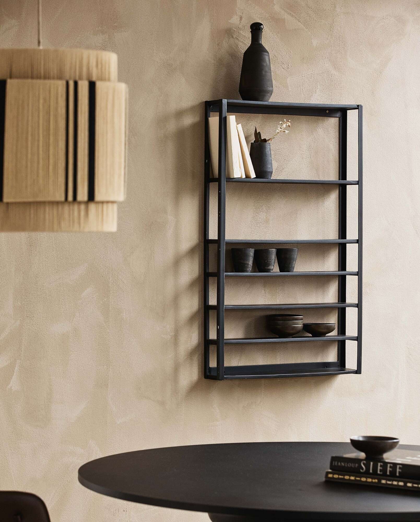 Nordal Zaros wall rack - LIVING AND CO.