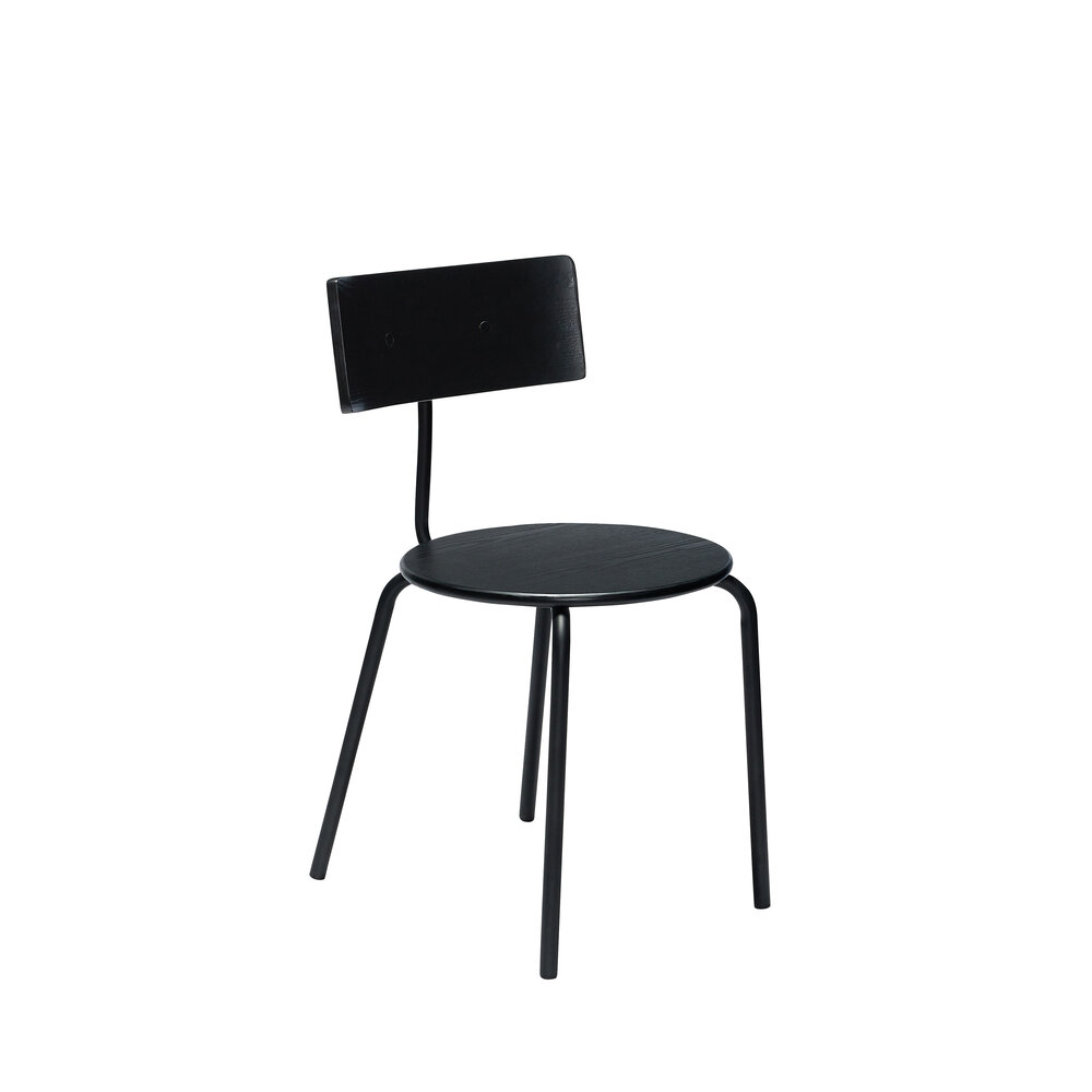 Hübsch Koi chair black - LIVING AND CO.