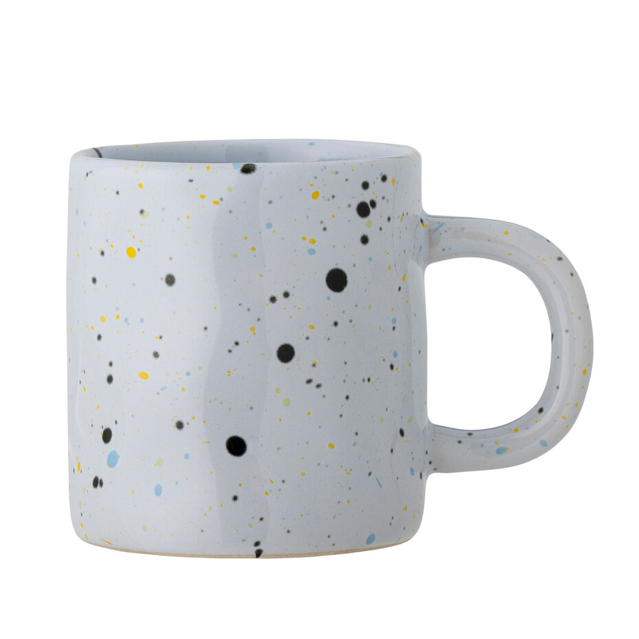 Bloomingville Sprinkle mugs blue set of 6 pieces - LIVING AND CO.