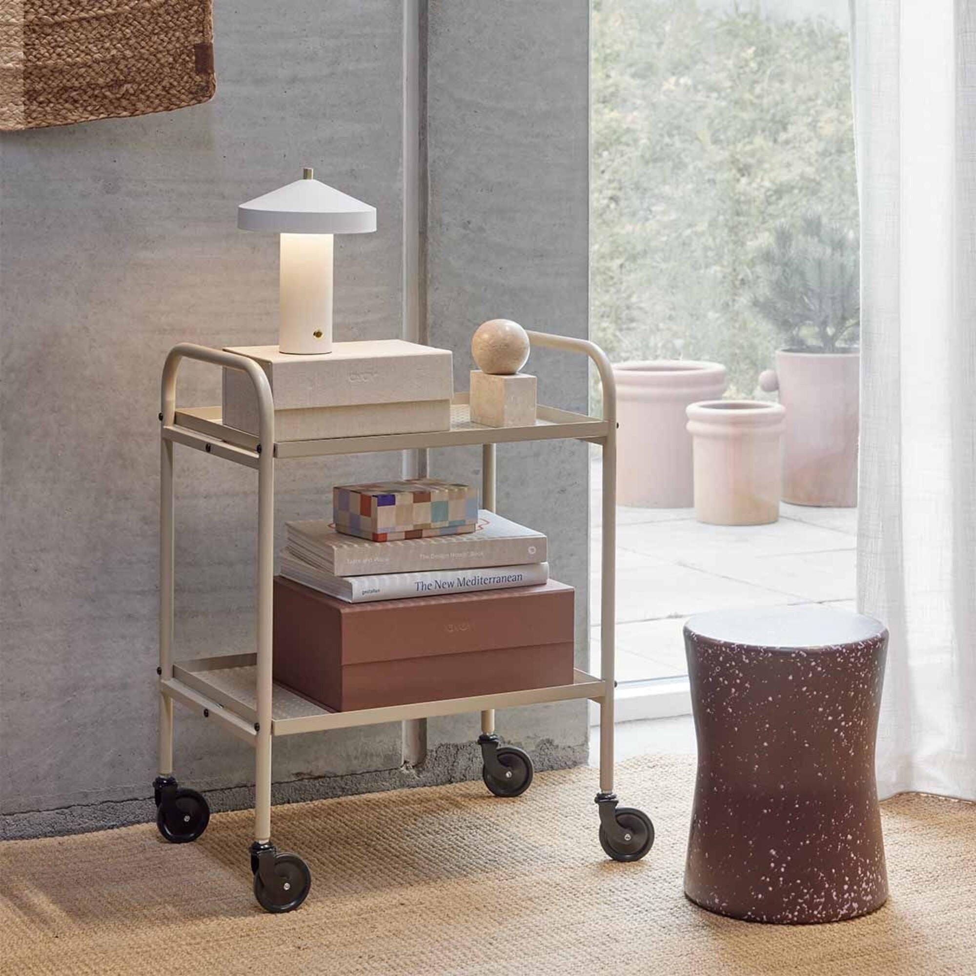 OYOY Maki trolley clay - LIVING AND CO.