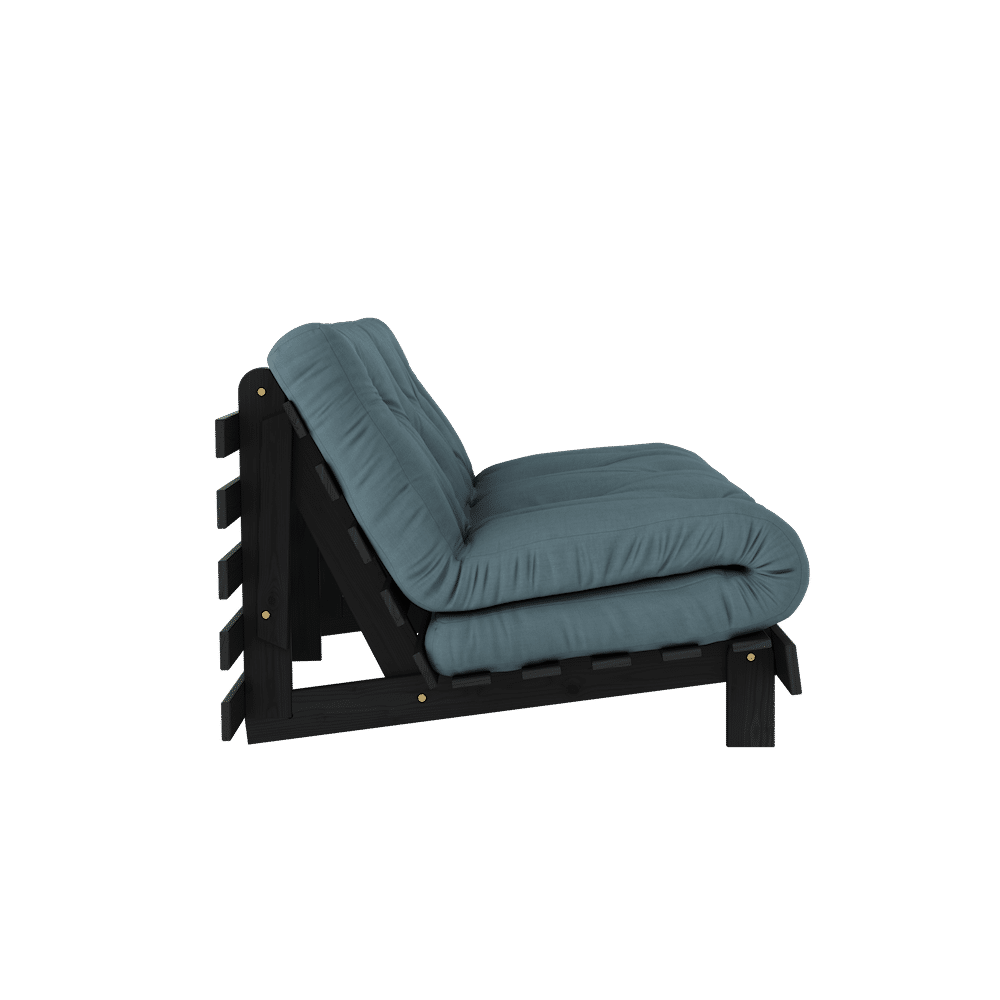 Karup Design Roots 160 (slaap)bank black night/petrol blauw ...