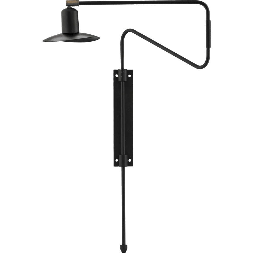 House Doctor Swing aplique negro - LIVING AND CO.