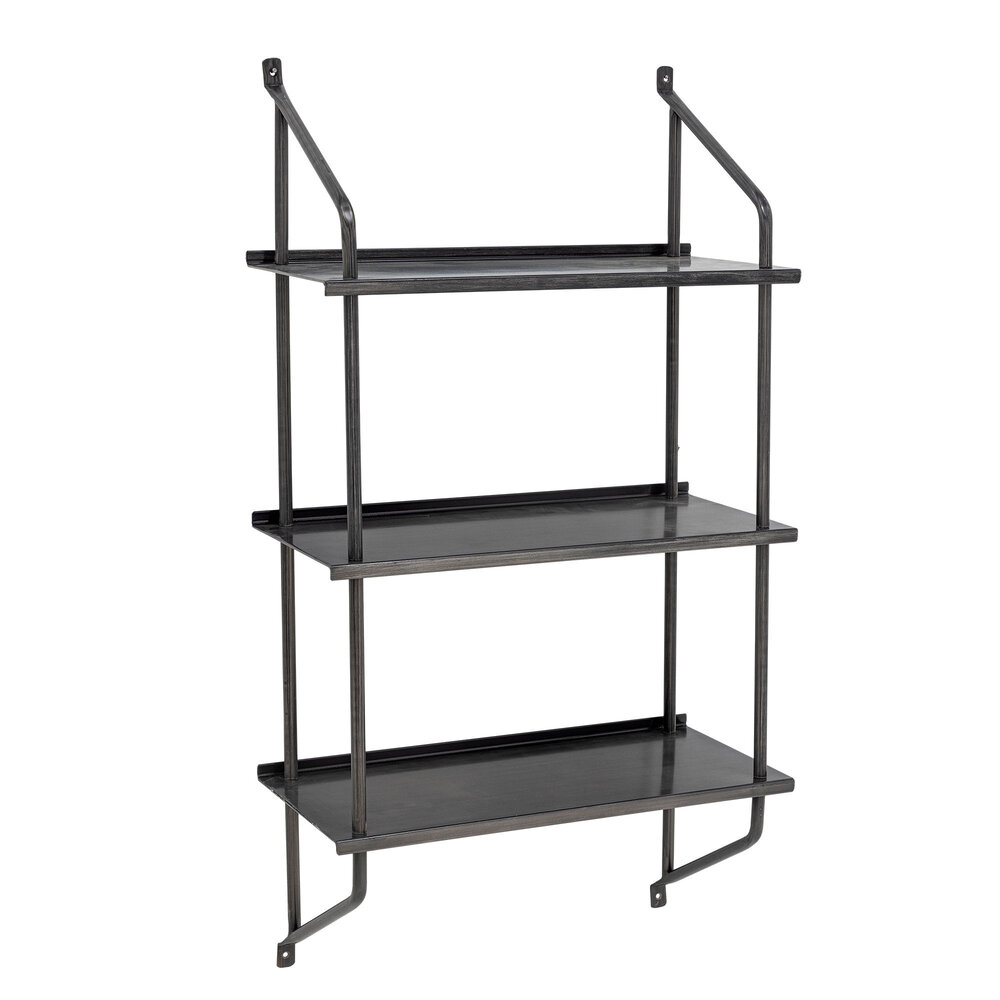 Bloomingville Sindre wall rack black - LIVING AND CO.