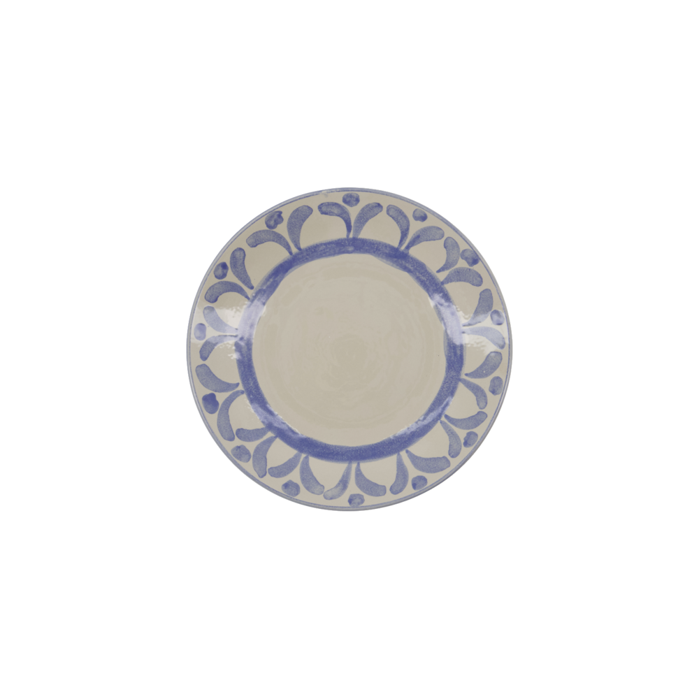 House Doctor Diva lunch plates blue set of 8 pieces - LIVING AND CO.