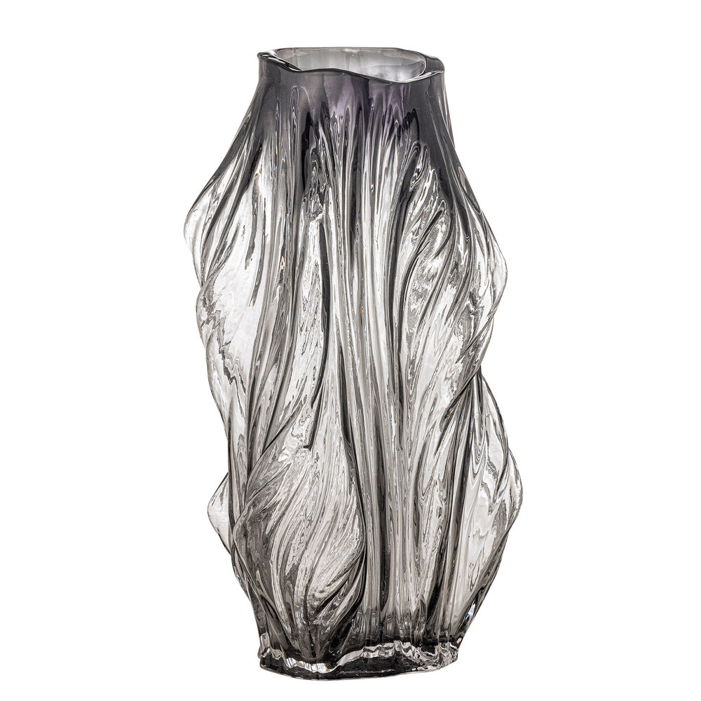 Vase Tulla de Bloomingville gris - LIVING AND CO.