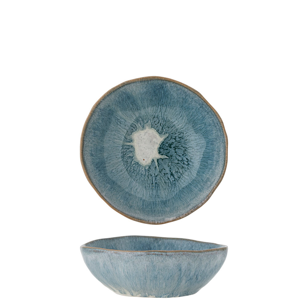 Bloomingville Nara bowls blue set of 6 pieces - LIVING AND CO.