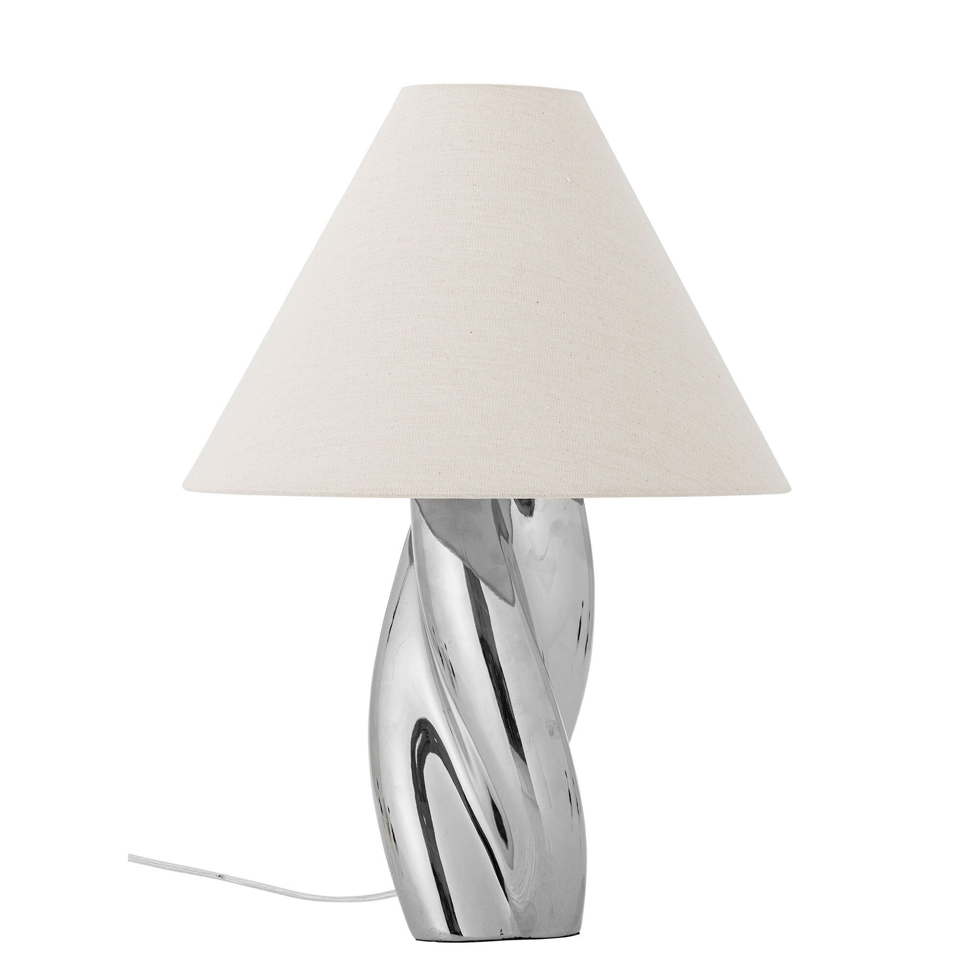 Bloomingville Silva table lamp silver - LIVING AND CO.
