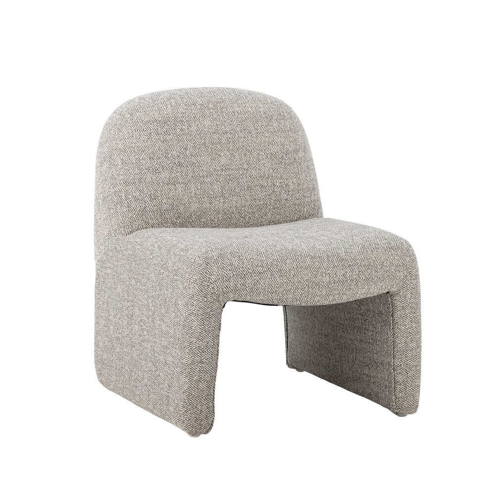 Bloomingville Mini Neel stoel grijs - 82064762 - Living and Company