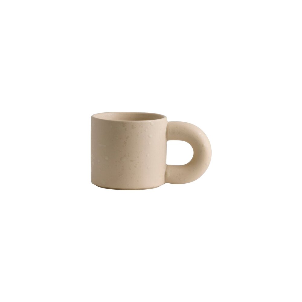 Nordal Jose mugs beige set of 6 pieces - LIVING AND CO.