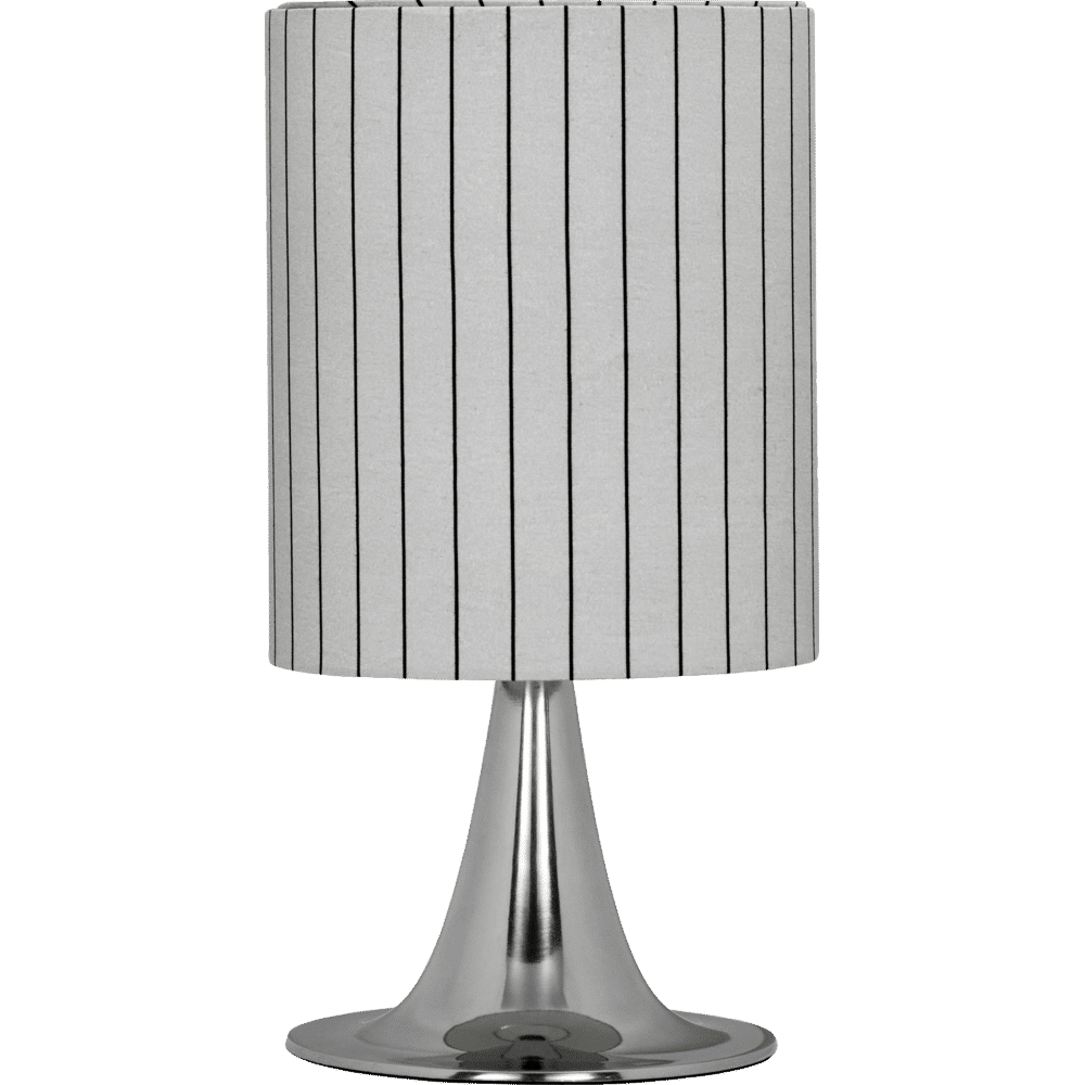 House Doctor Tulip tafellamp zilver Ø26x50cm - 206100409 - Living and ...