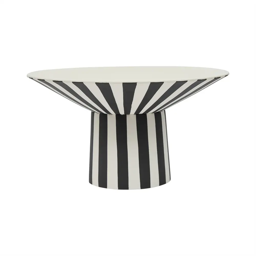 OYOY Toppu centerpiece scale high black - LIVING AND CO.