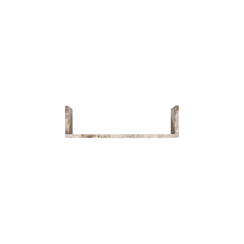 House Doctor Marr wandplank beige marmer - 900000326 - Living and Company