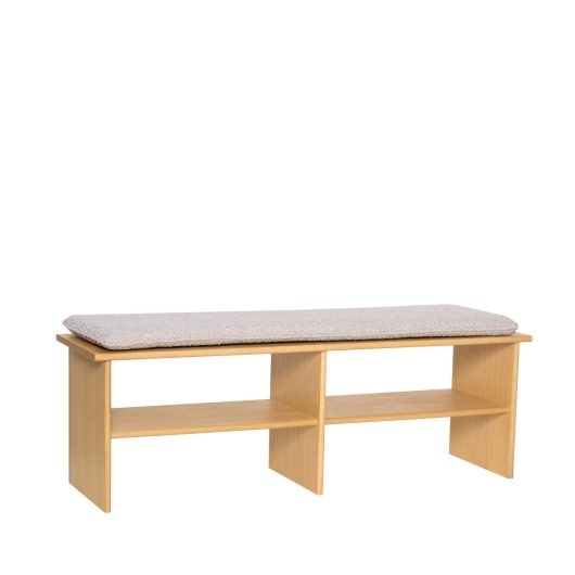 Hübsch Layer bench natural - LIVING AND CO.