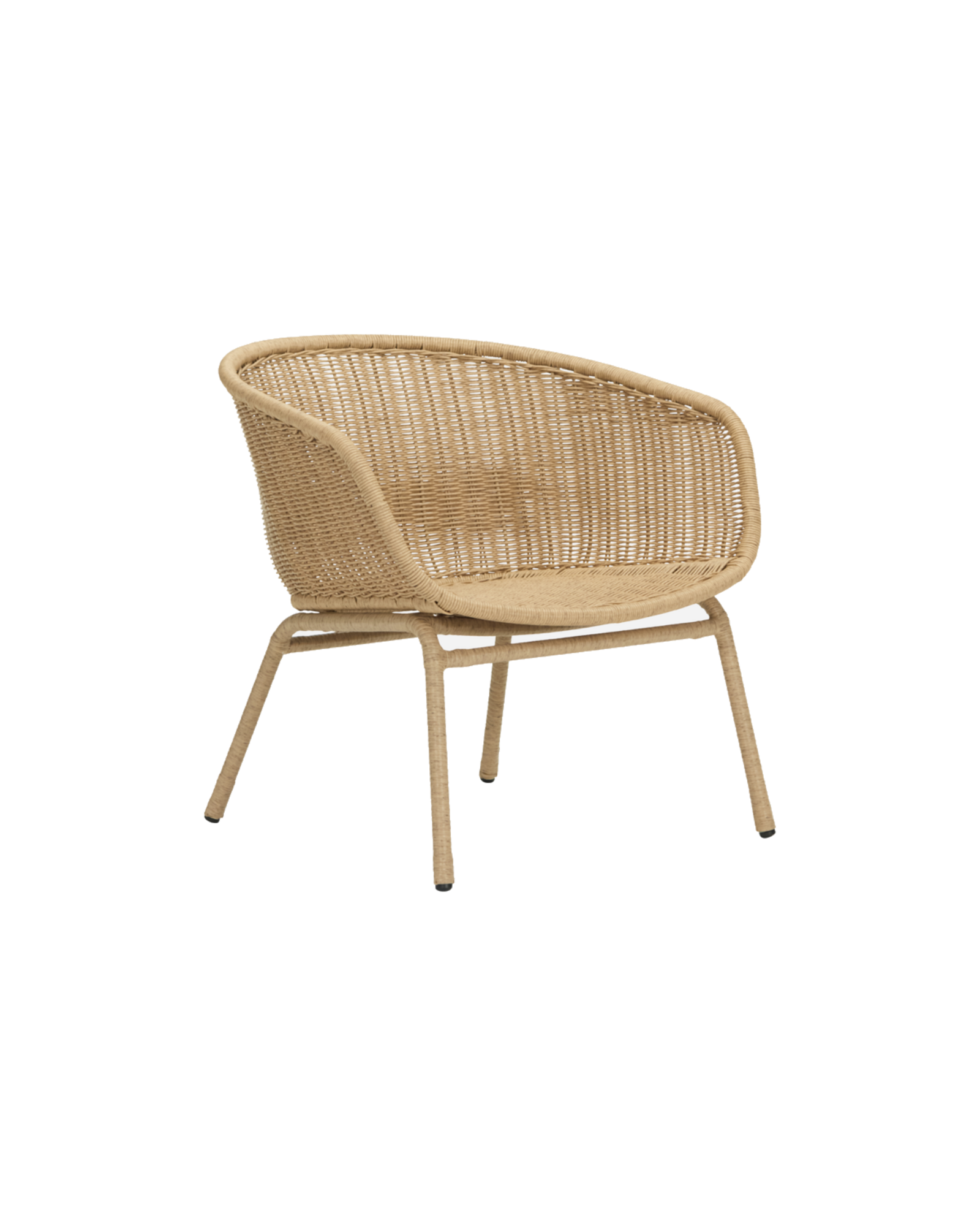 House Doctor Hapur lounge chair natural - LIVING AND CO.