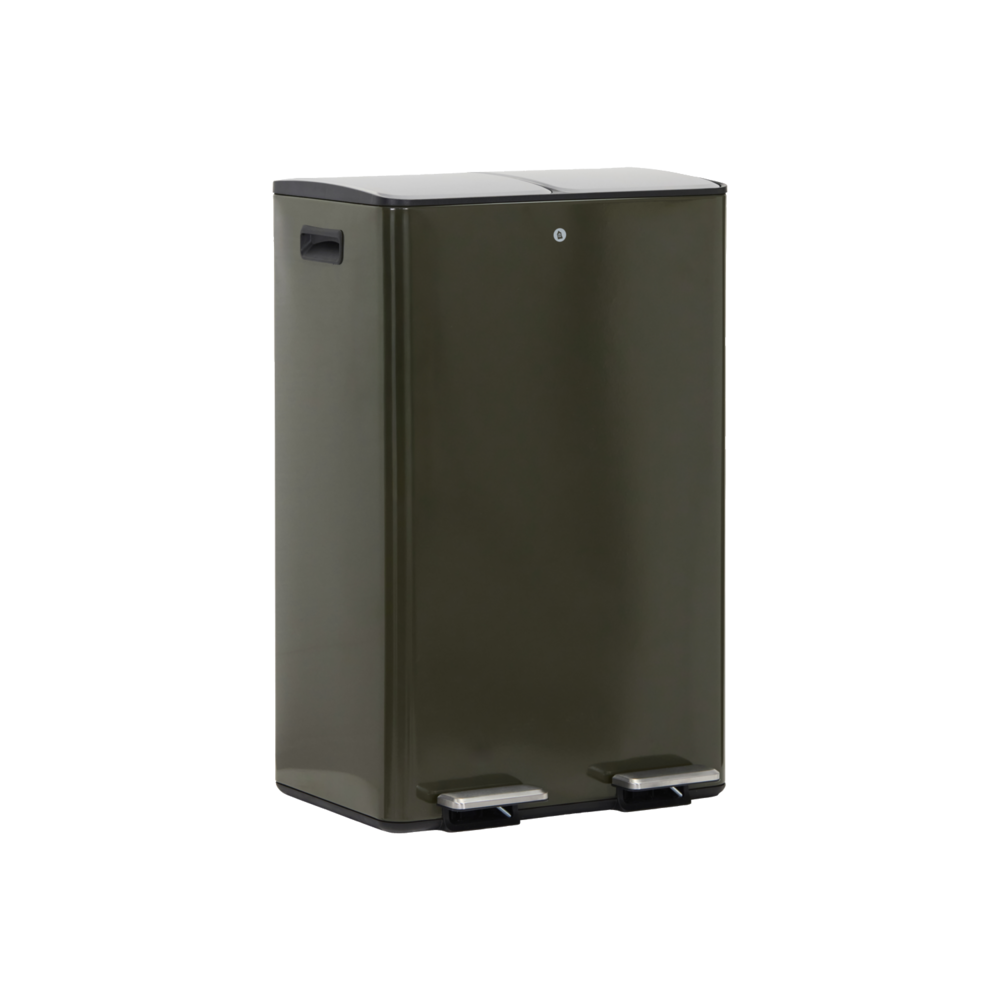 House Doctor Sort waste bin green large - LIVING AND CO.