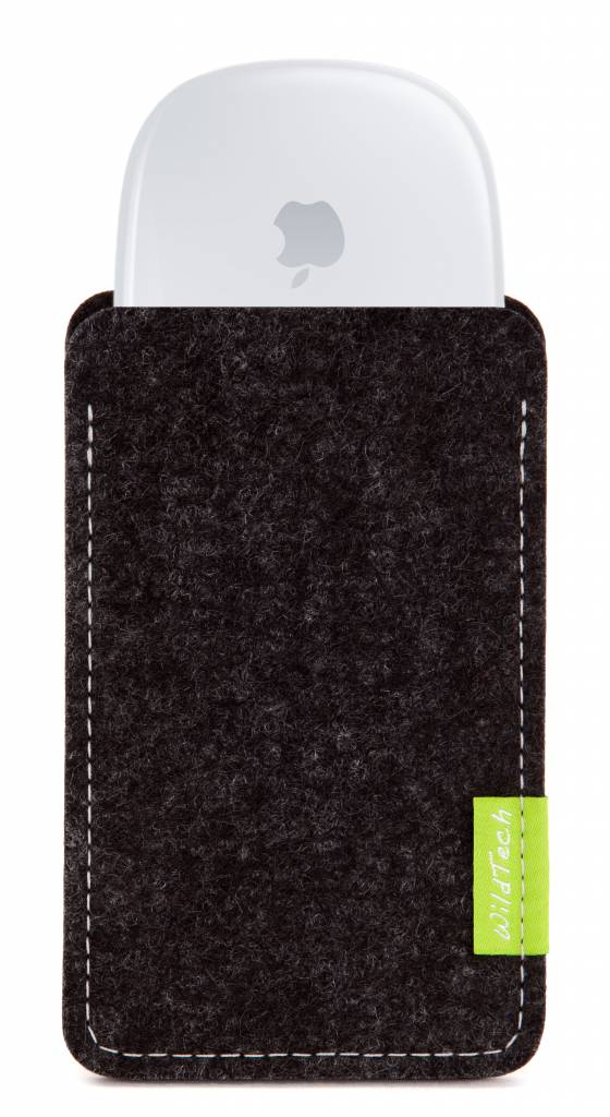 Apple Magic Mouse 2 & 1 sleeve / case / cover of wool felt - anthracite ...