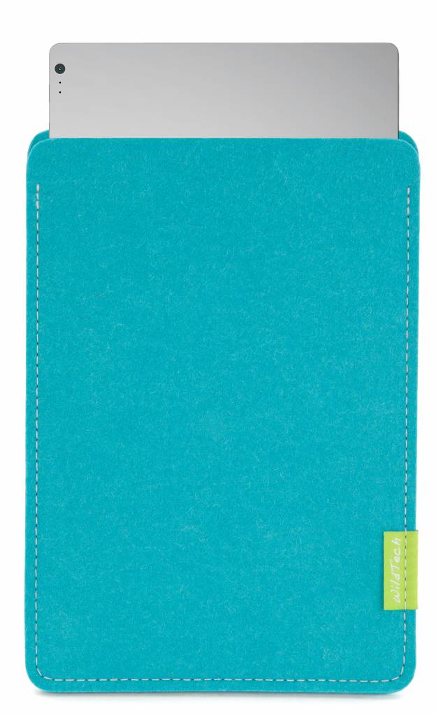 Microsoft Surface Laptop sleeve felt pouch bag - Turquoise - WildTech