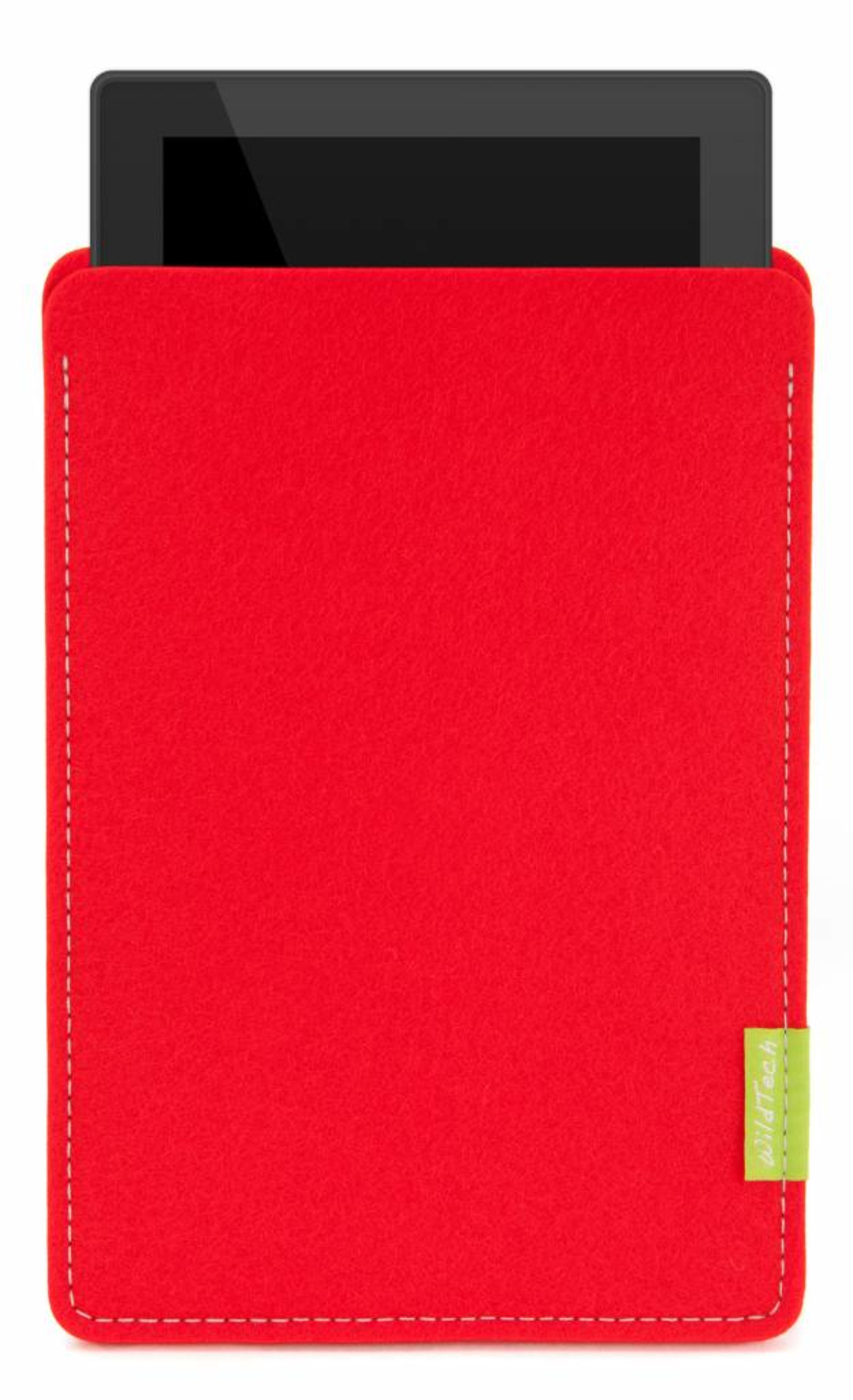 Microsoft Surface sleeve / case / cover of felt - bright-red - WildTech