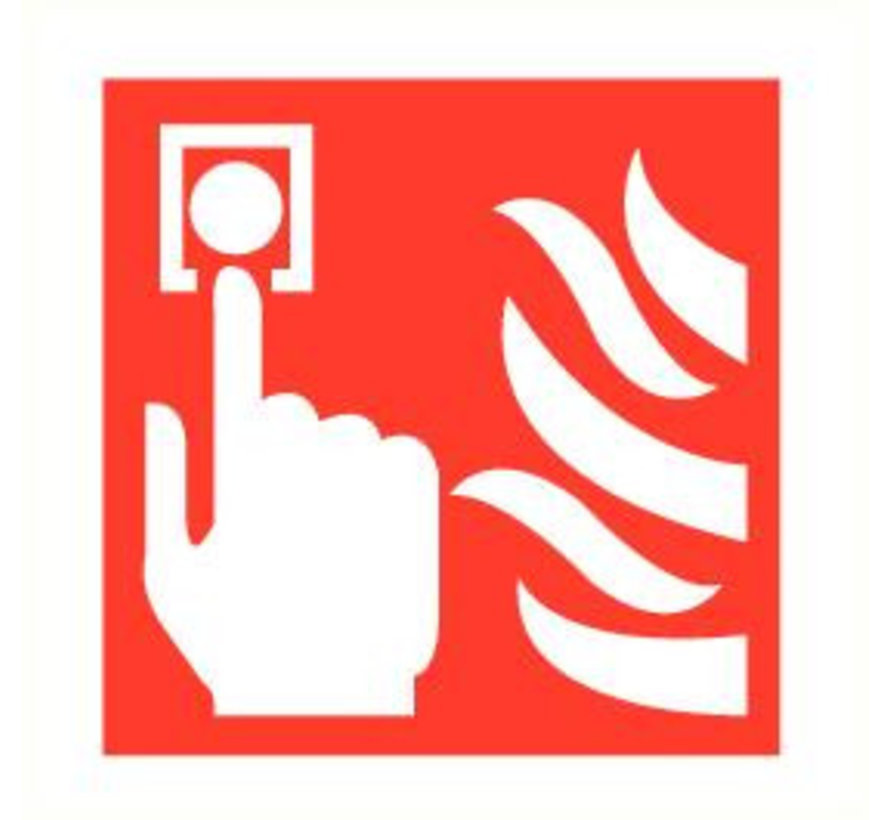 Handbrandmelder pictogram - 101BHVSHOP.nl - 101BHVSHOP.nl