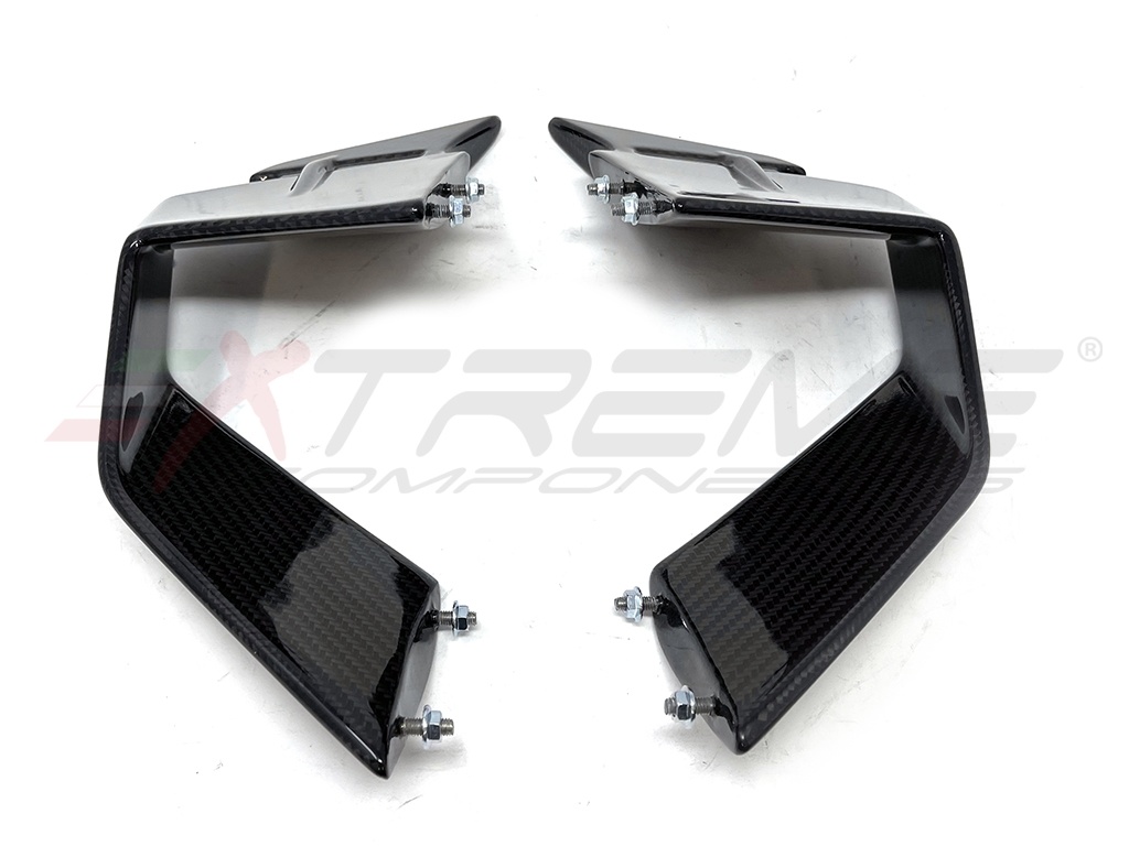 Twill Carbon fiber winglets for BMW M1000RR (2020/2021) (set) - Racing ...