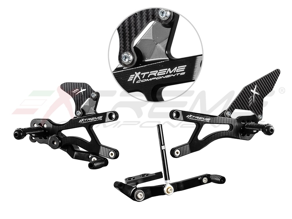 GP EVO rear sets kit for Yamaha R6 (2006/2022) (standard and reverse ...