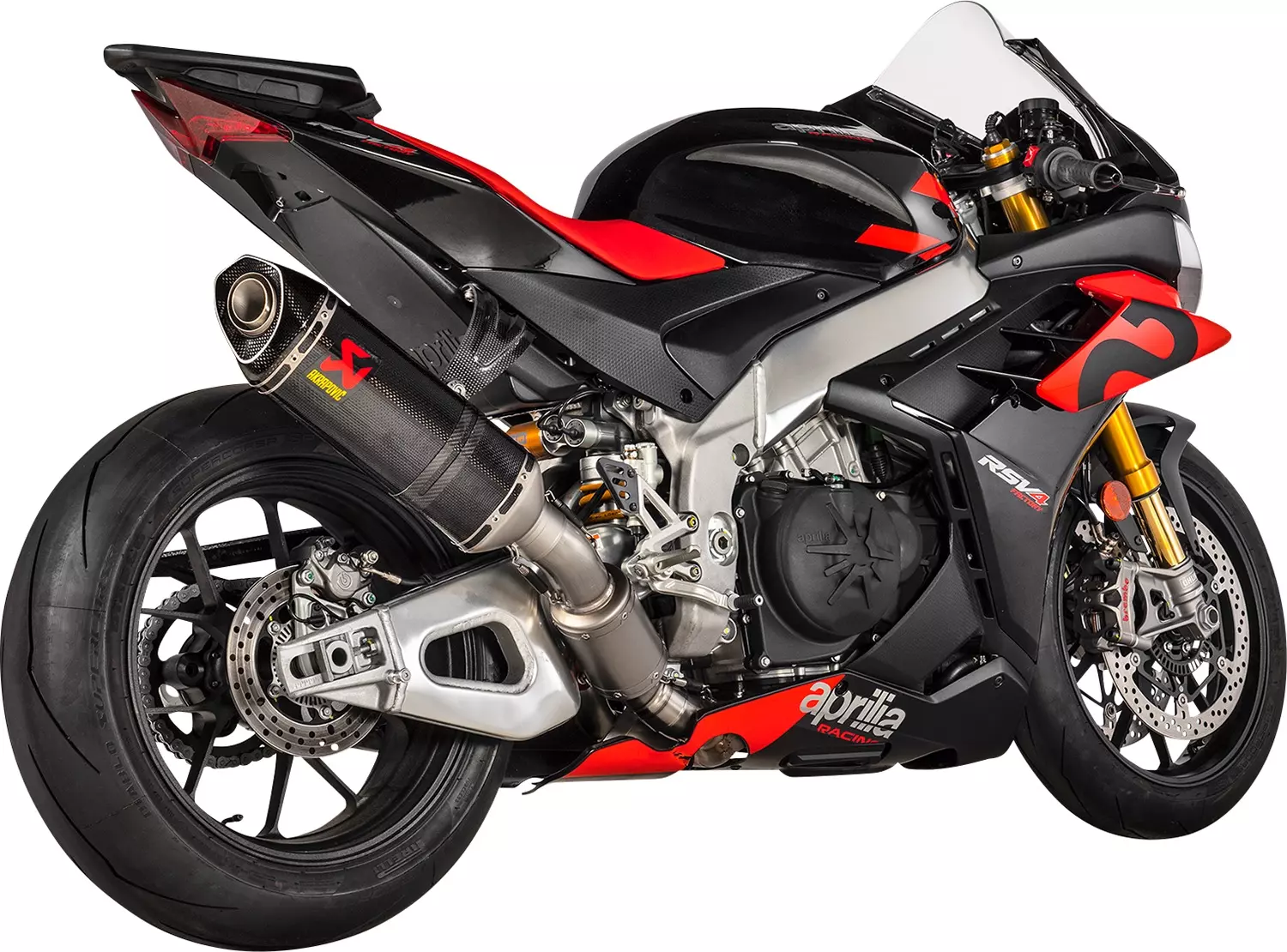 Akrapovic Track Day Aprilia RSV4 titanium tussendemper - L-A10E11/TD ...