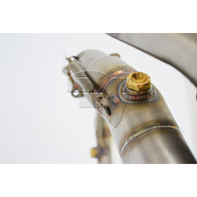 Sil Motor 2-2 complete system oval d=60 Titanium/stainless steel Ducati ...