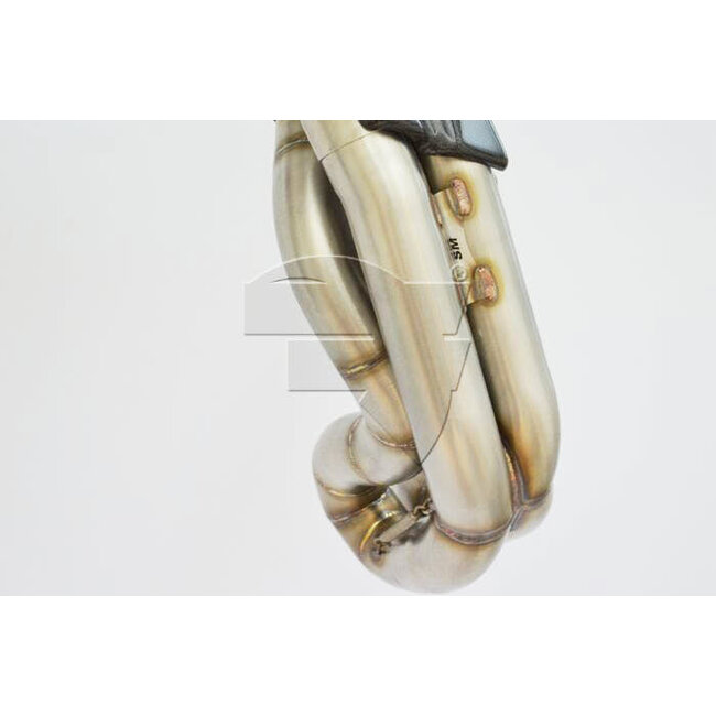 Sil Motor 2-2 complete system oval d=60 Titanium/stainless steel Ducati ...