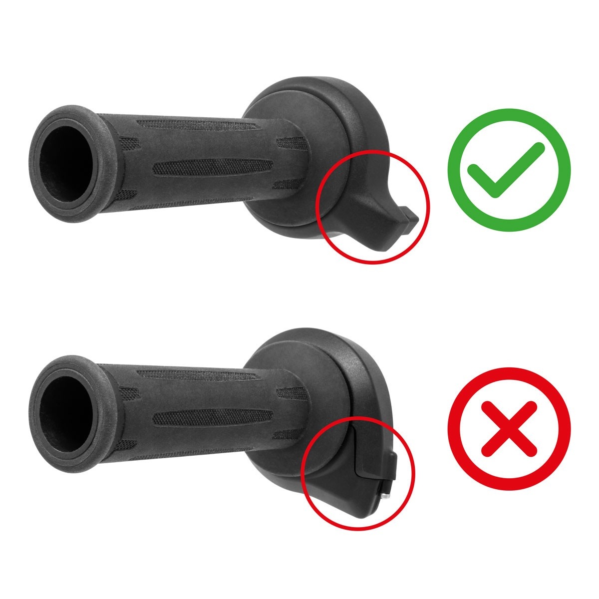 Jetprime Jetprime Throttle control cover with integrated handlebar ...