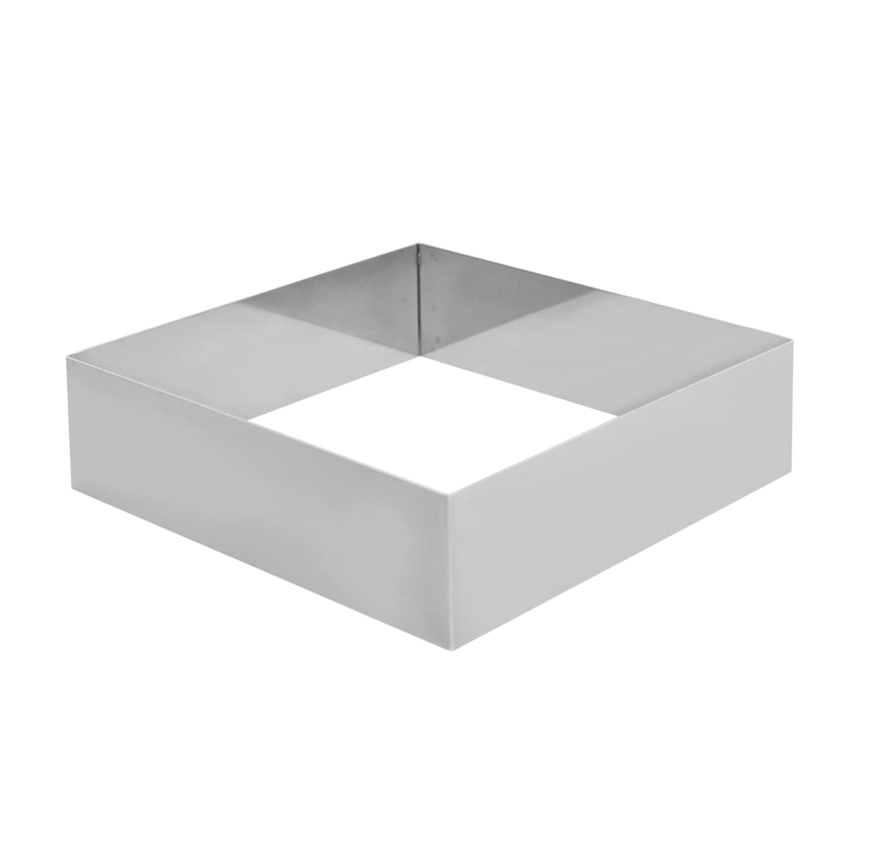 Stainless steel tart rings square - Baking and Cooking