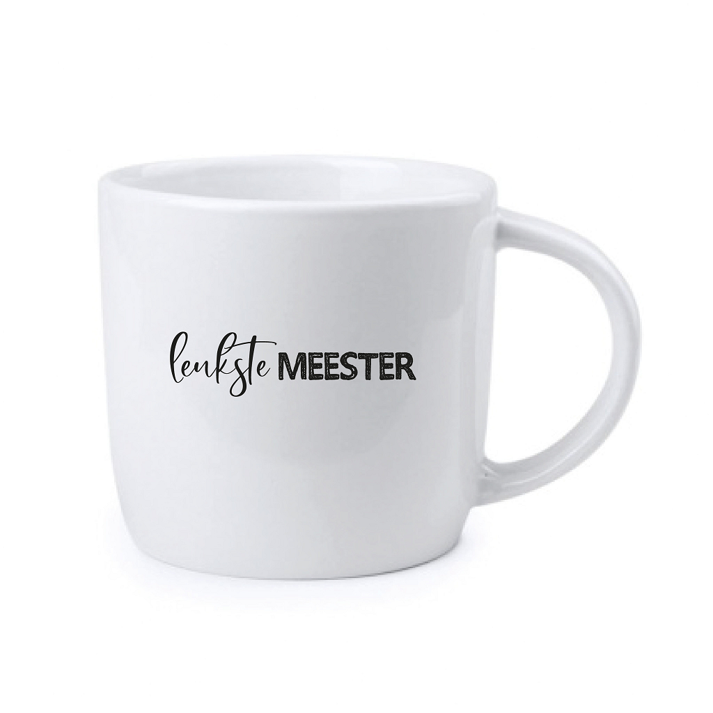 Mok "Leukste Meester" - Winkeltje van Anne - KunstZinnig Kado- en ...