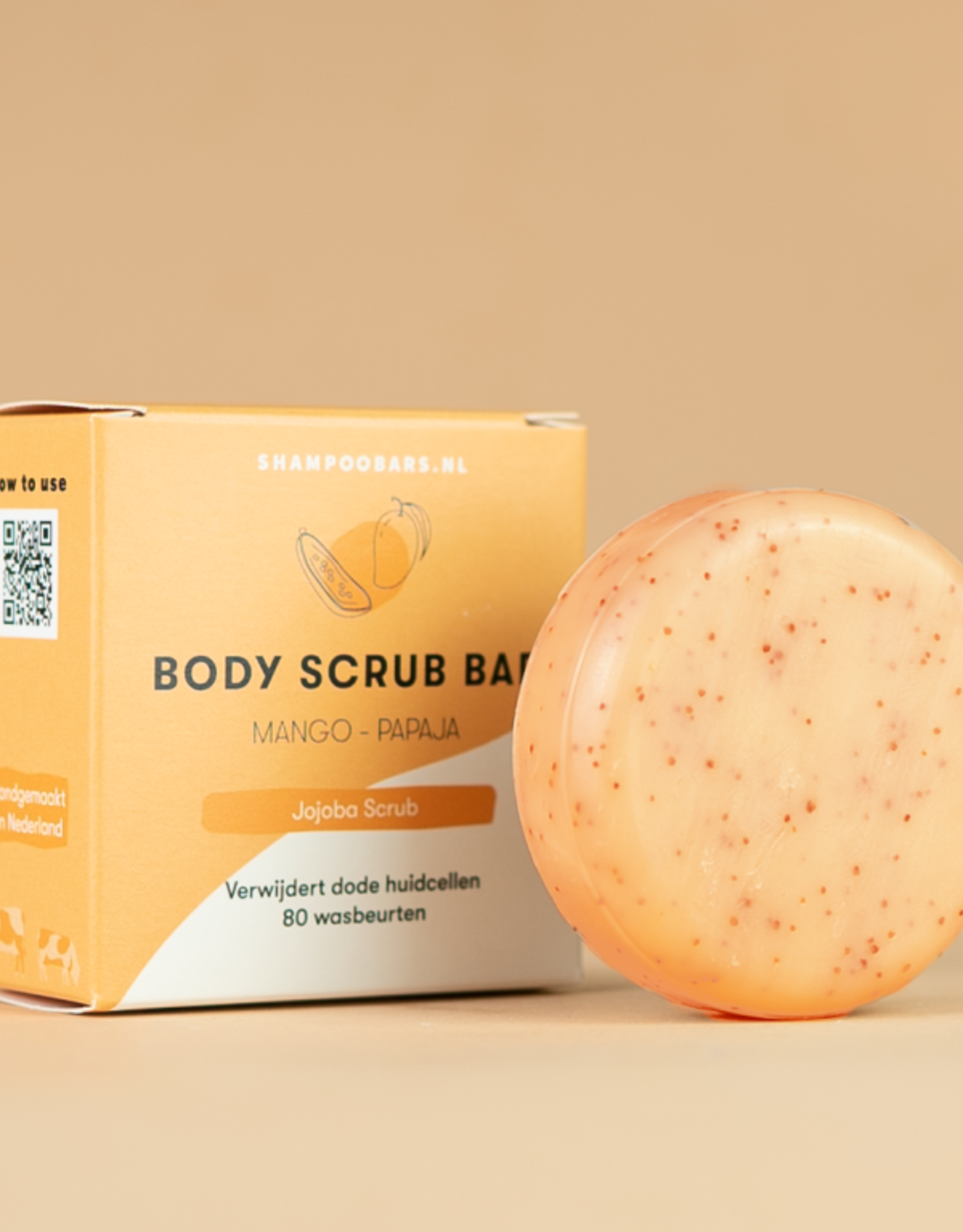 Body Scrub Bar Mango - Papaja - Shampoo Bars - KunstZinnig Kado- en ...