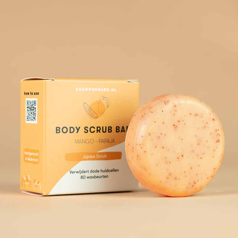 Body Scrub Bar Mango - Papaja - Shampoo Bars - KunstZinnig Kado- en ...