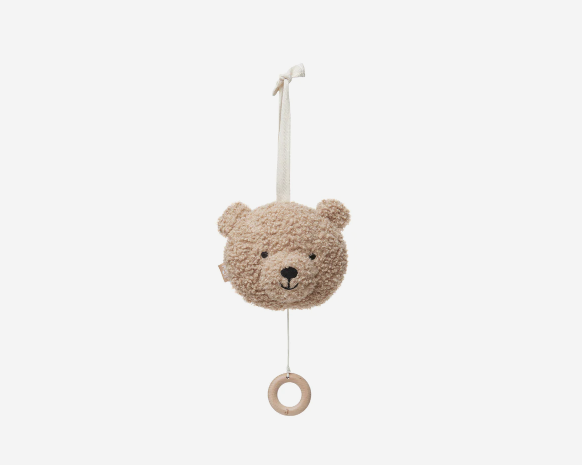 Jollein Muziekhanger Teddy Bear Biscuit - Monstertjes - Urban Baby Store