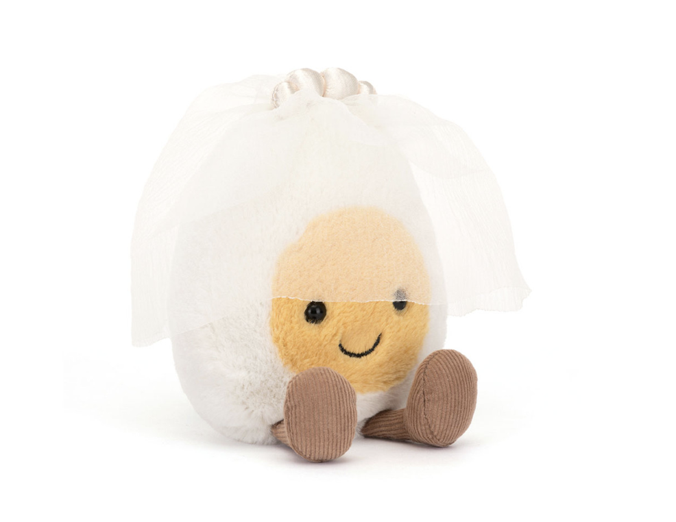 Jellycat Amuseables Boiled Egg Bride - Monstertjes - Urban Baby Store