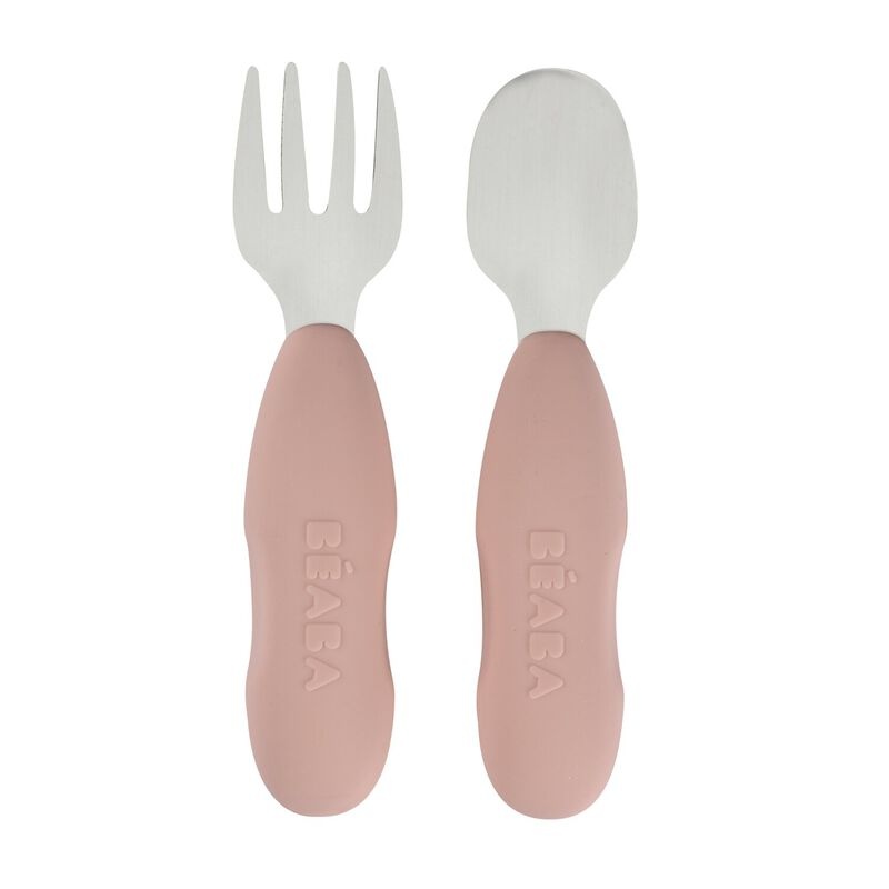 Beaba Bestekset RVS Cotton Candy - Monstertjes - Urban Baby Store