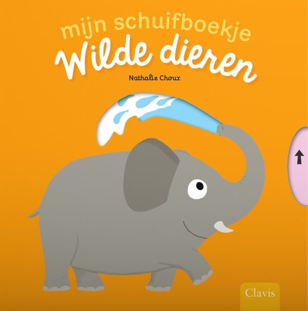 Clavis Mijn schuifboekje Wilde dieren - Monstertjes - Urban Baby Store