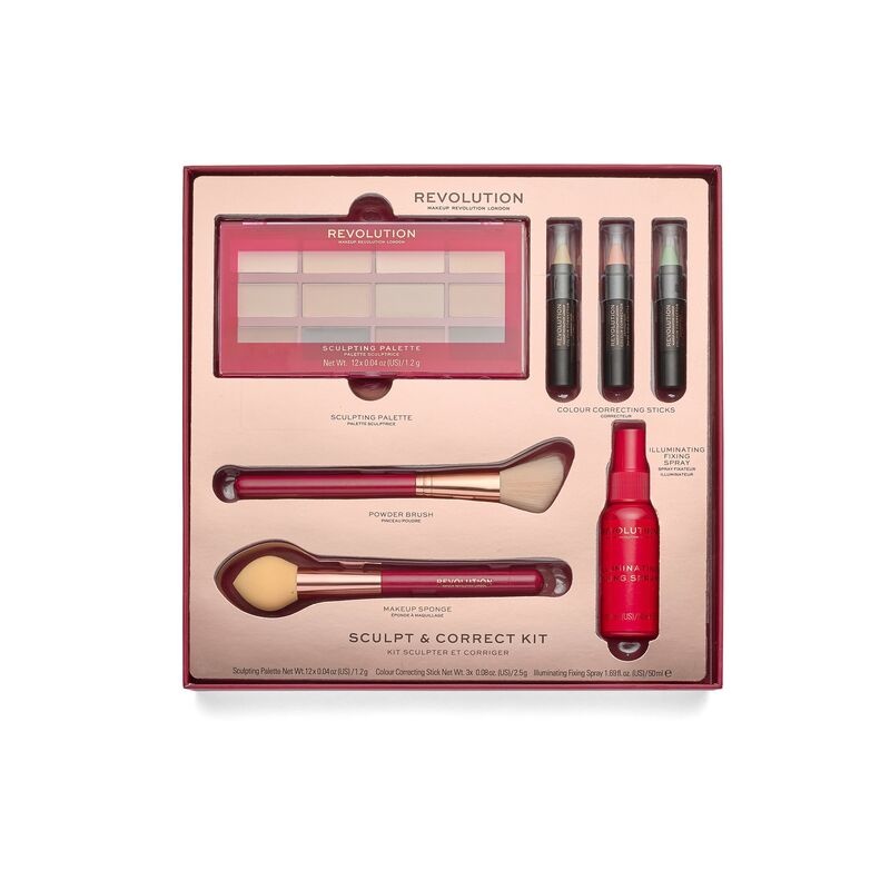 Makeup Revolution Sculpt & Correct Kit - Gift Set - Cadeauset - Make-Up ...