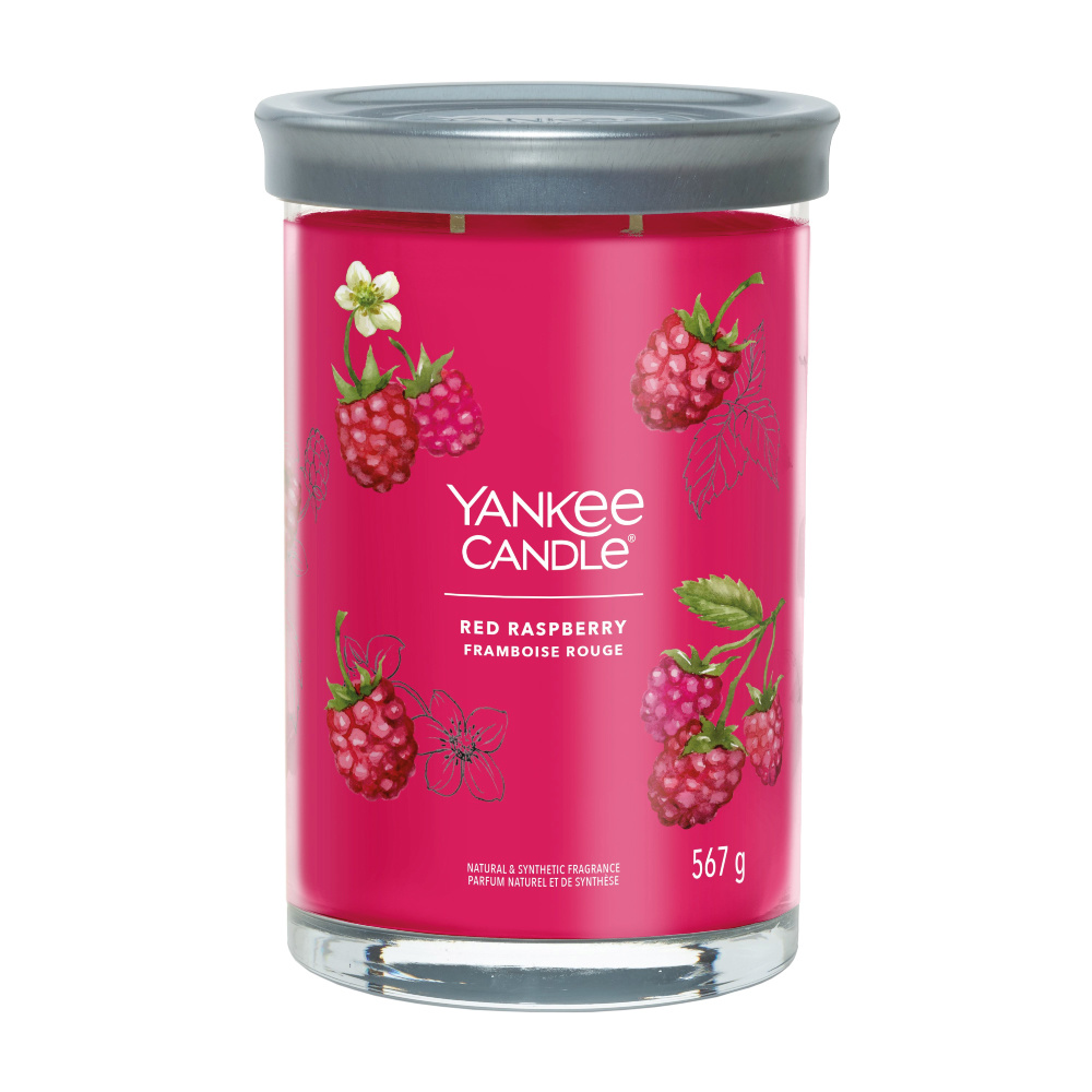 Yankee Candle Red Raspberry - Signature Large Tumbler - Make-Up Musthaves