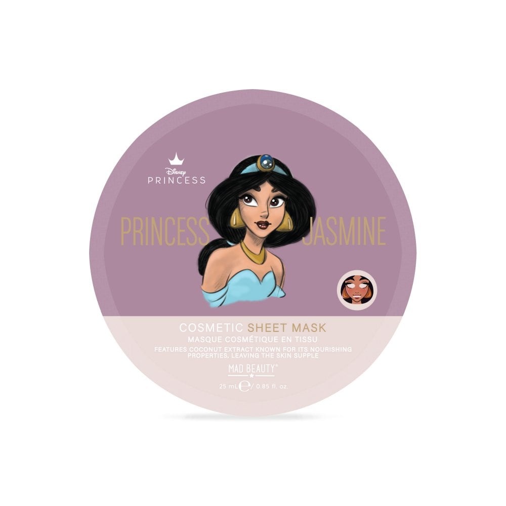 Mad Beauty x Disney - Pure Princess Jasmine Cosmetic Sheet Mask - Make ...
