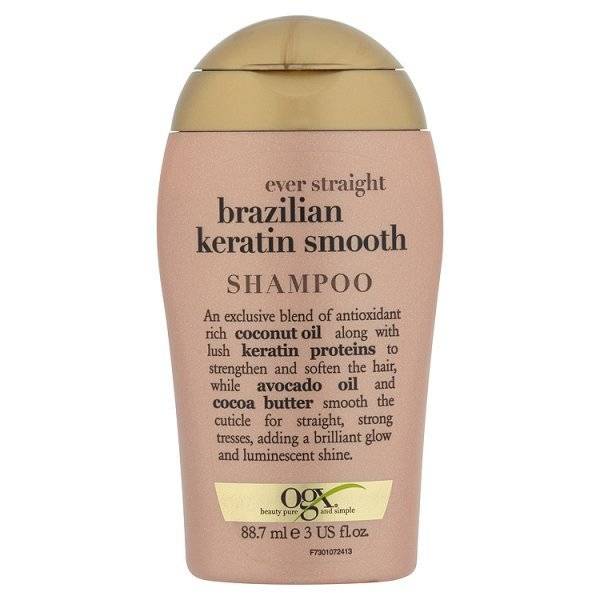 OGX (Organix) Travel Size Brazilian Smooth Shampoo - Make-Up Musthaves