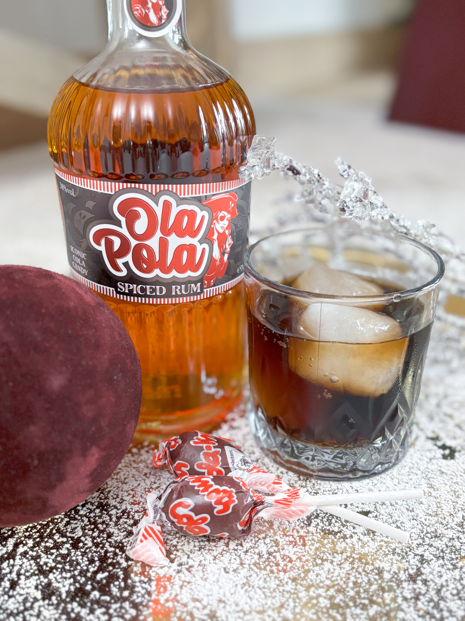 Ola pola Ola Pola Rum Set with 2 Glasses - Laperla Conceptstore