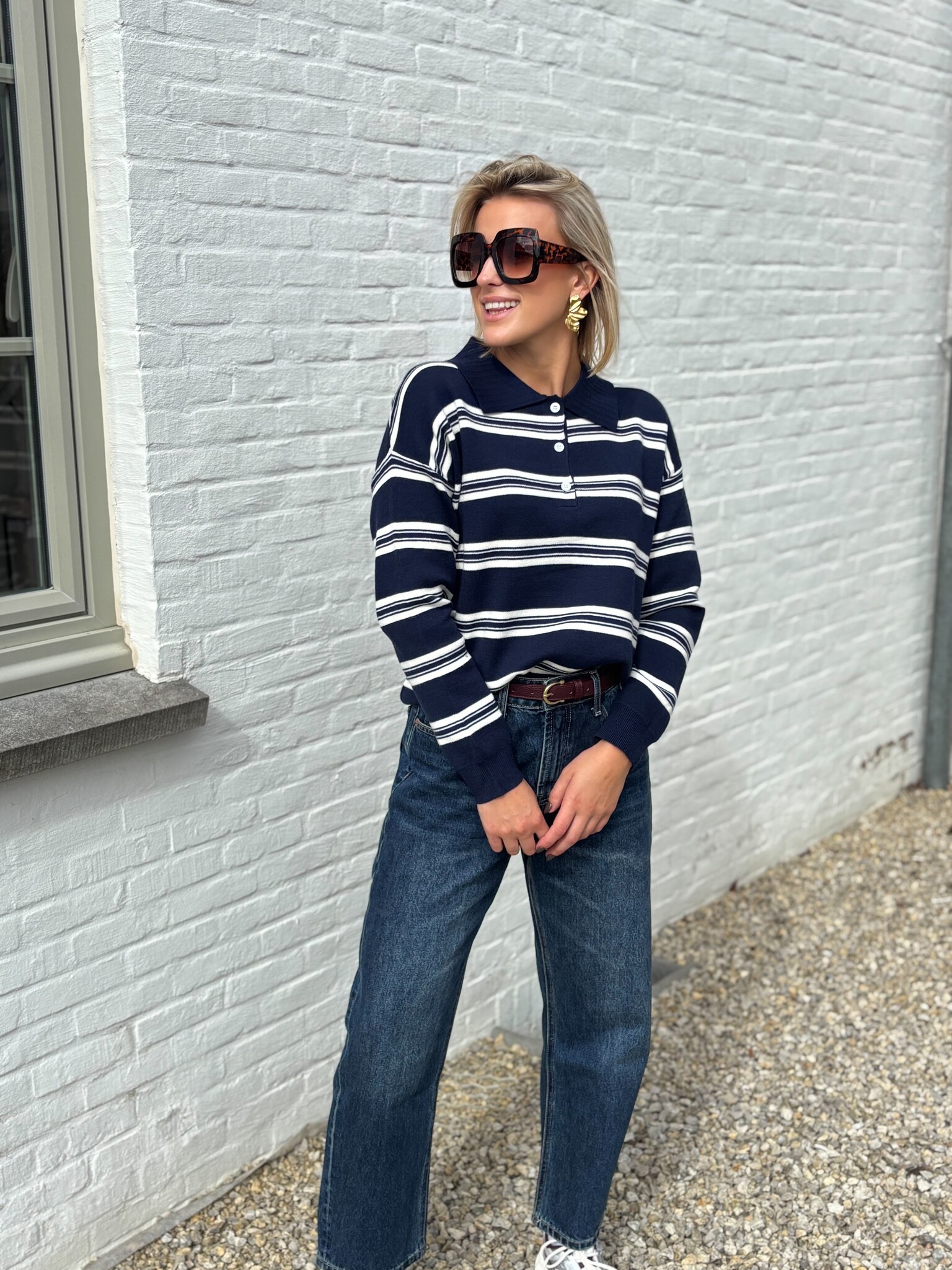 Polo Nancy blue - Laperla Conceptstore